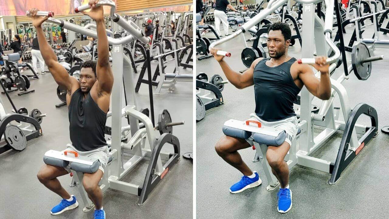 Machine Lat Pulldown (Build Back/Shoulders) - TitaniumPhysique - YouTube
