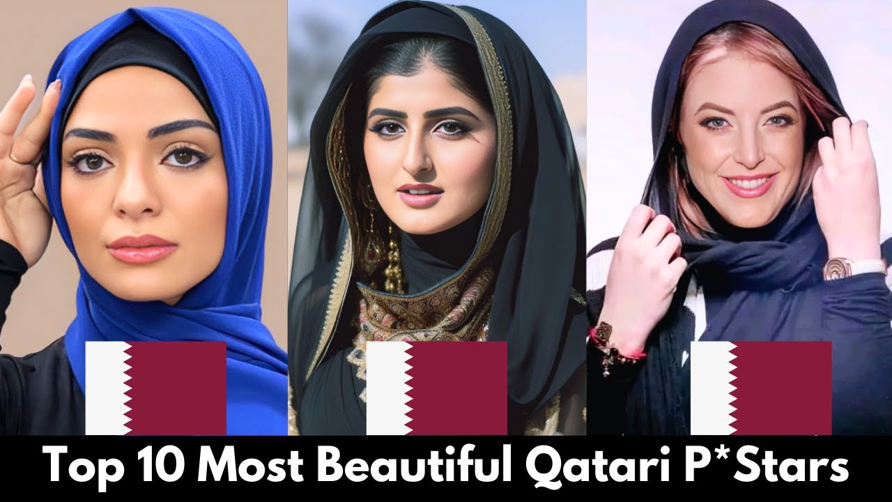 Top 10 Most Beautiful Qatari Love Stars - YouTube