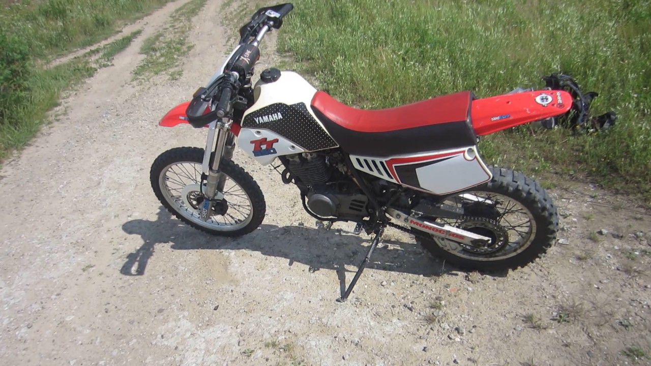 Yamaha TT350 1991 - YouTube
