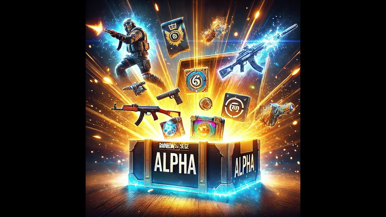 "I’M TALKING AGAIN! 😱 Rainbow Six Siege Alpha Packs Opening PART 2 🎁 (More Reactions & Surprises ...