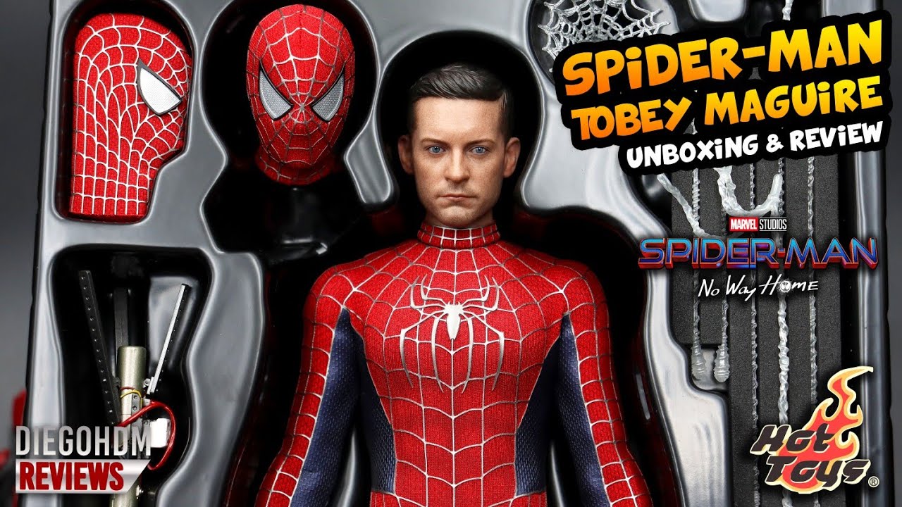 SPIDER-MAN TOBEY MAGUIRE Hot Toys Unboxing e Review BR / DiegoHDM - YouTube