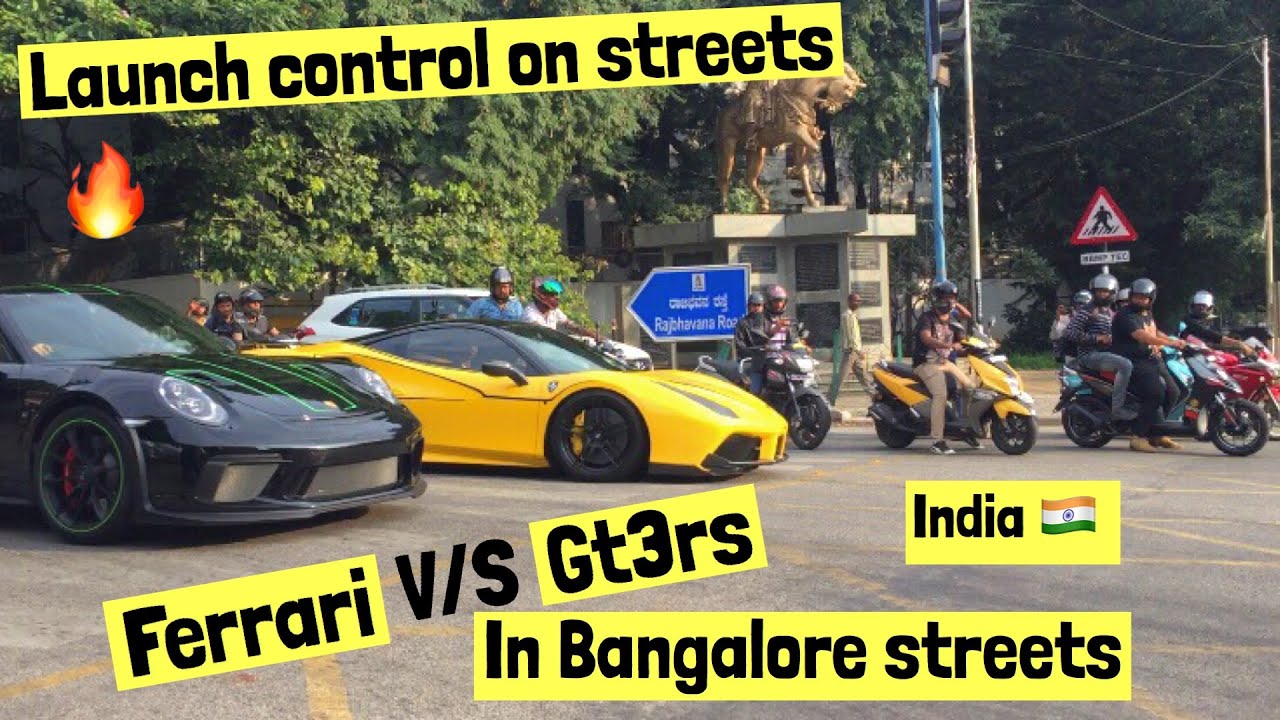 Ferrari 488xx V/S GT3RS RACE in Bangalore |Ranjithsundarmurthy & Shana ...