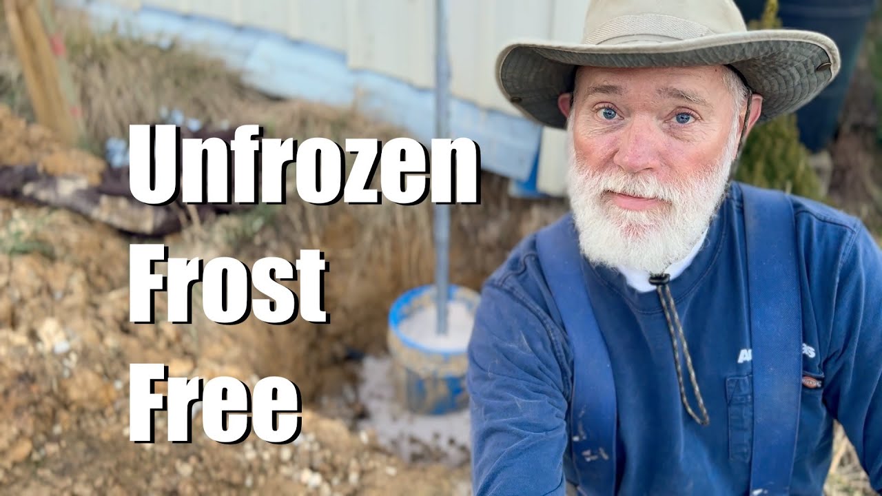 How to Install a Frost Free Hydrant - YouTube