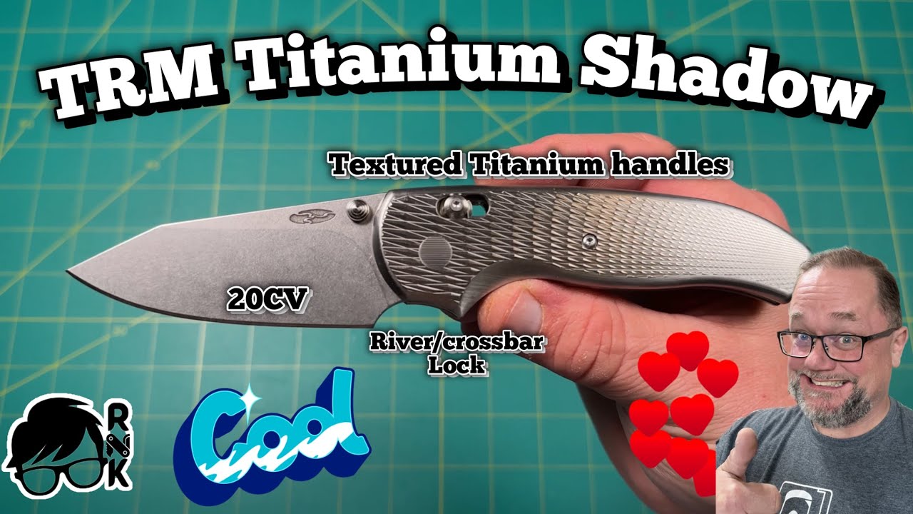 Unboxing a special grail… the TRM Ti Shadow knife! Oh, yes, it is good ...