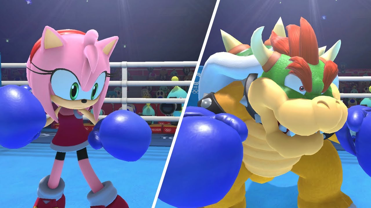 MARIO & SONIC AT THE OLYMPIC GAMES TOKYO 2020 Amy + Bowser Gymnastics ...
