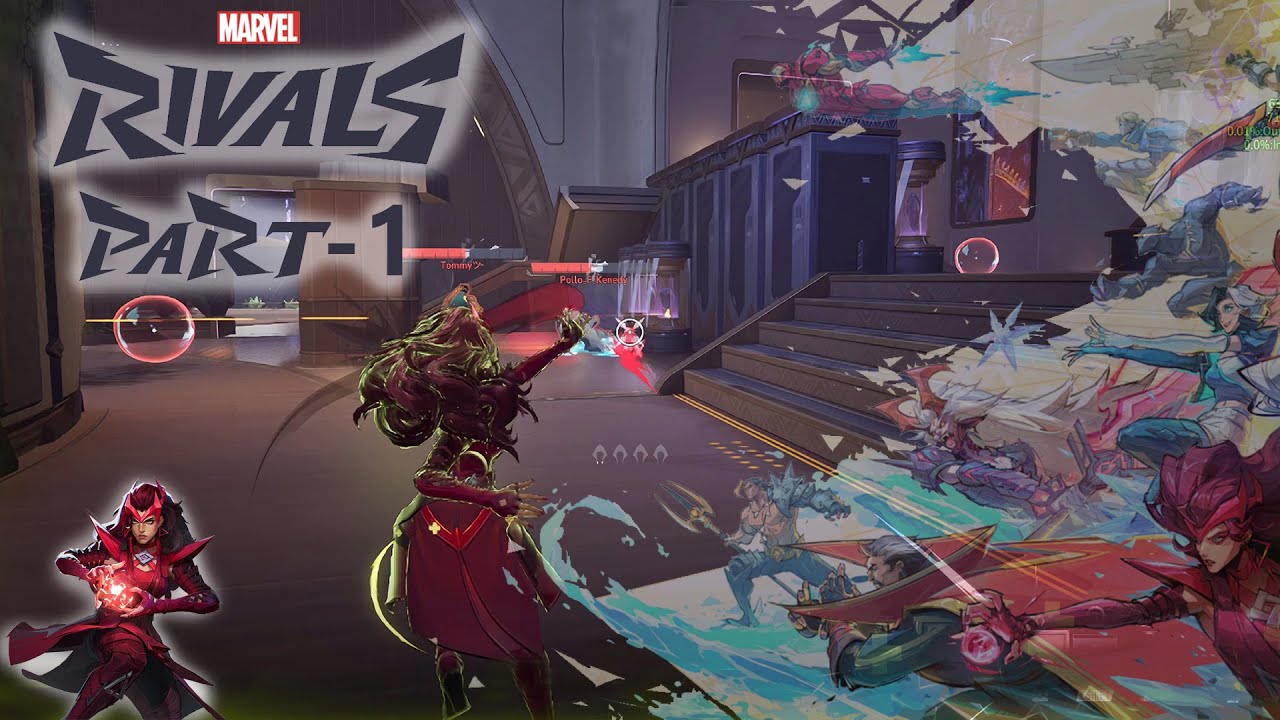 MARVEL RİVALS PC GAMEPLAY No Commentary PART - 1 - YouTube
