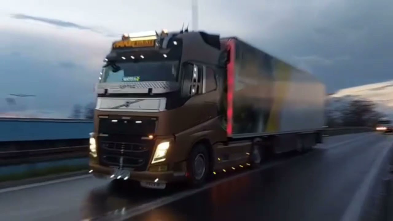 Fake TaXI Raptus_MG truckerslife Volvo FH 4 500KM Golden Truck on the ...