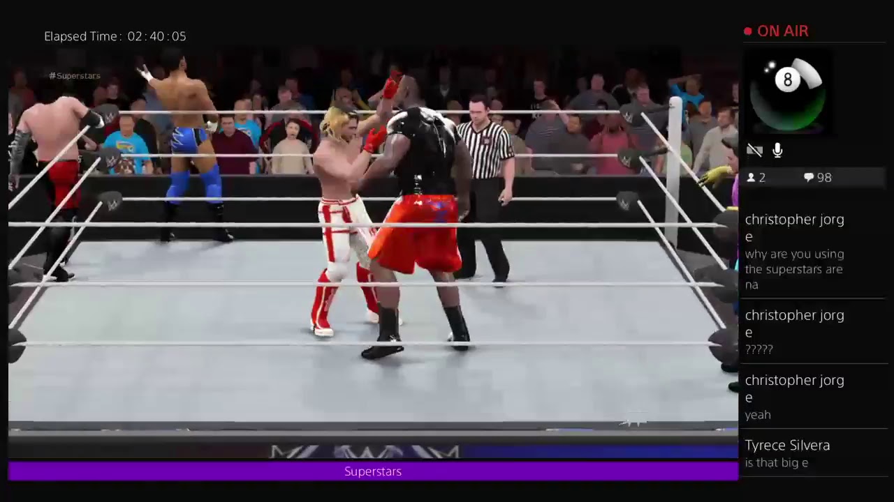 Wwe 2k17 Universe Mode Superstars 2 Youtube
