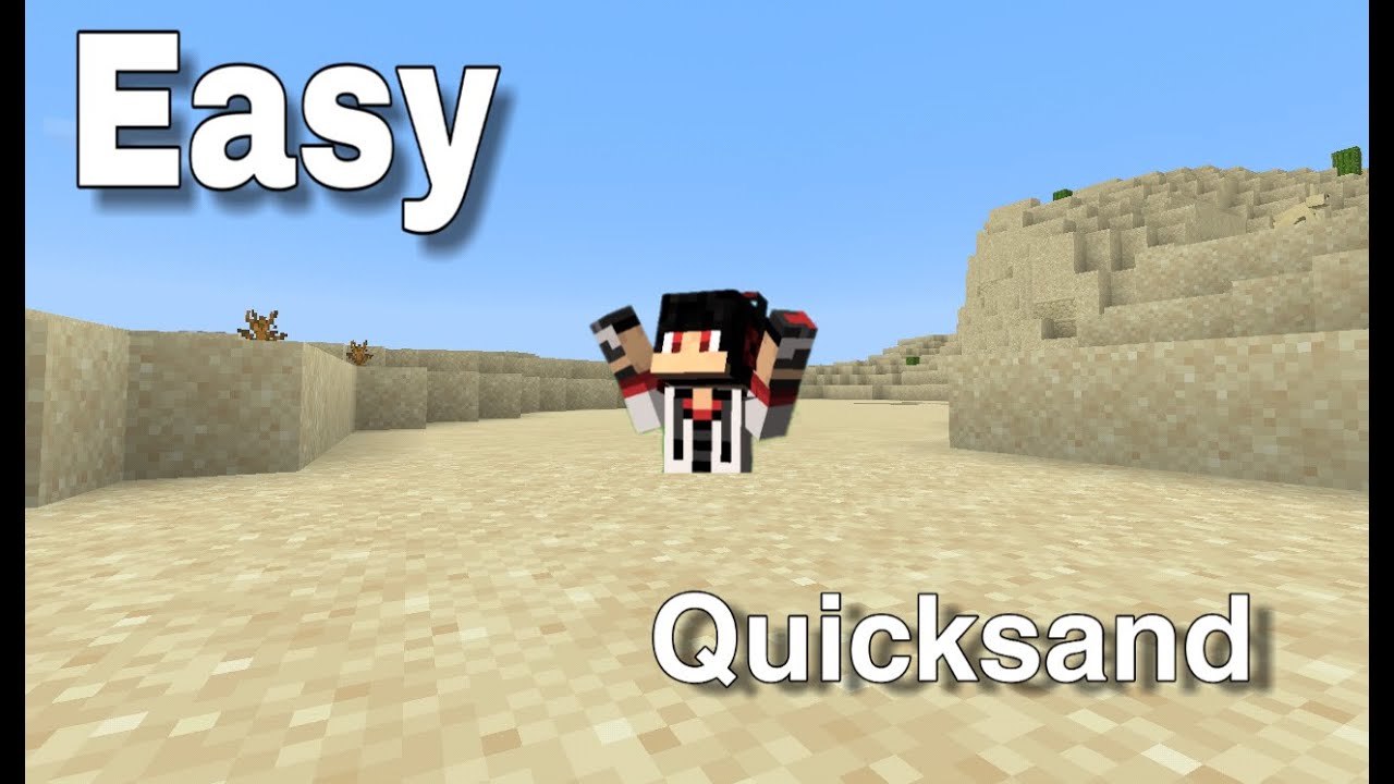 How to make a easy quicksand|Minecraft 1.16 Nether update - YouTube