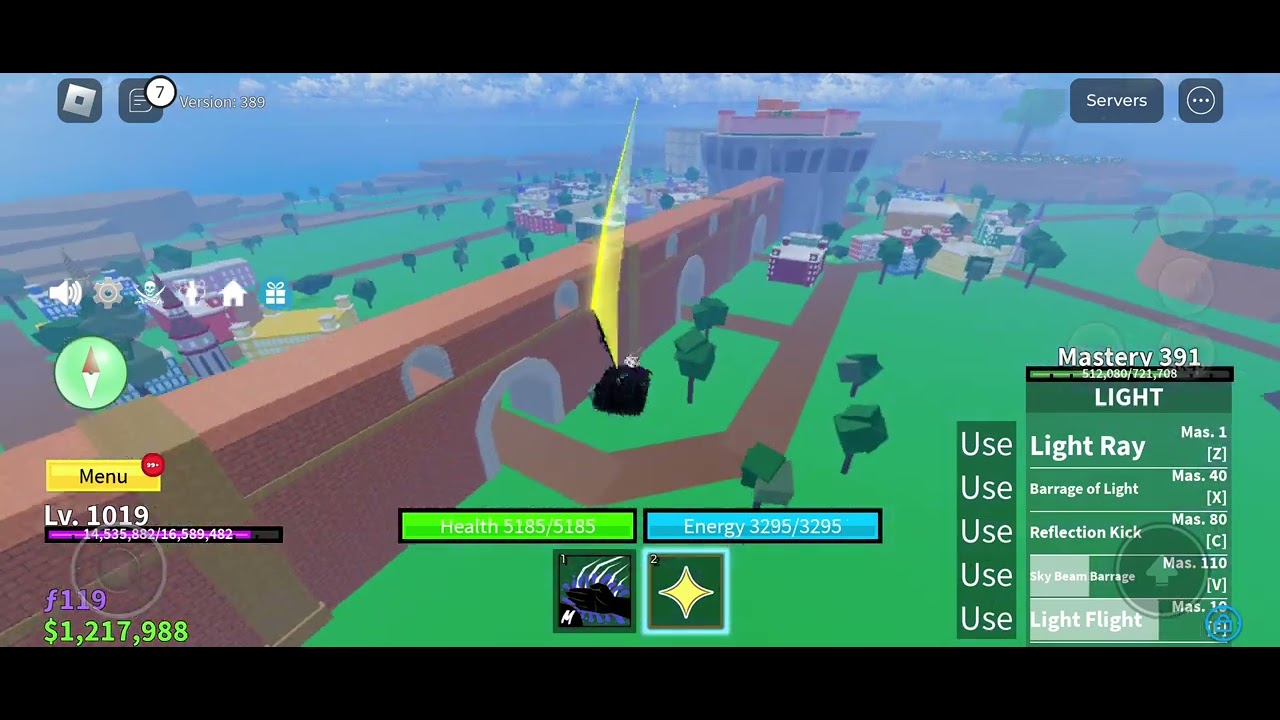 Light showcase unawakened and awakened. - YouTube