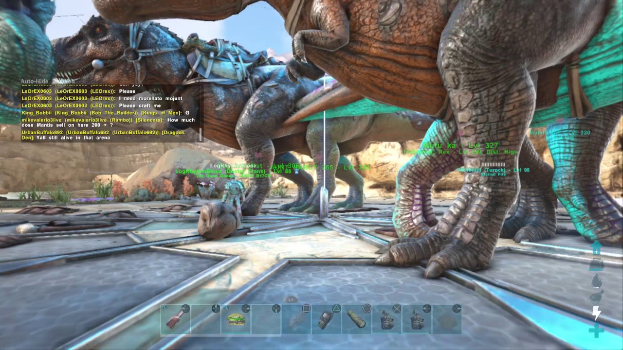 ARK Survival Evolved manticore boss on hard official server - YouTube