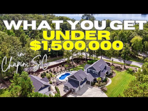Tour A $1,425,000 Home in Chapin, South Carolina - YouTube