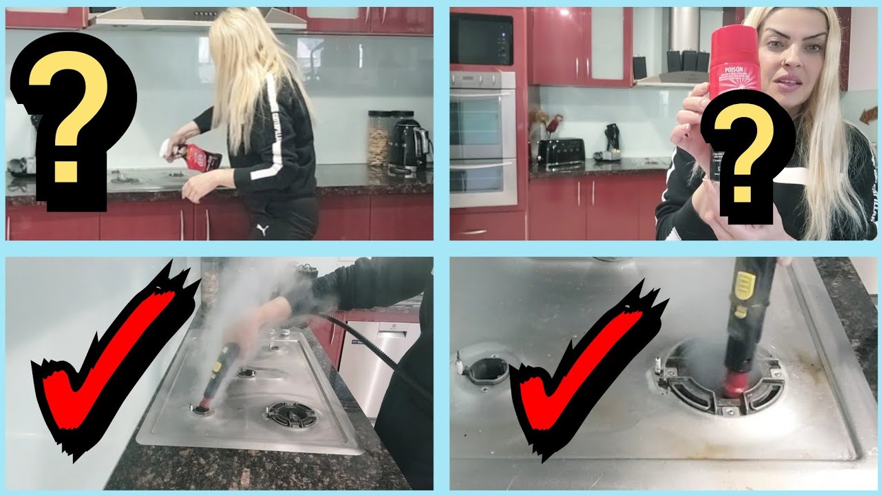 Cleaning (Temizlik) Motivation vlog! Extra Hot! Clean Cooktop With Me ...