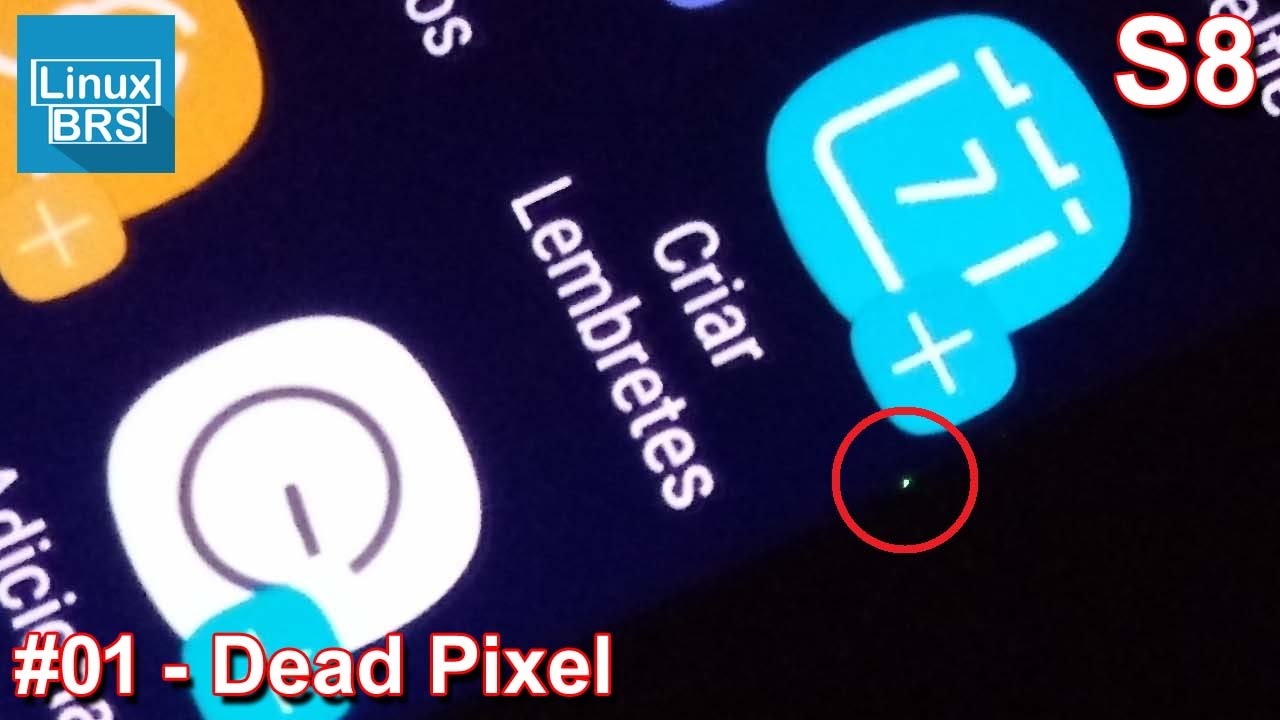 Samsung Galaxy S8 - Dead Pixel - E agora? E a troca? - YouTube