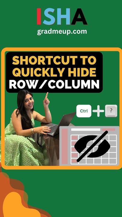 Shortcut to Quickly Hide Row/Column #excel #tutorial #training #career ...