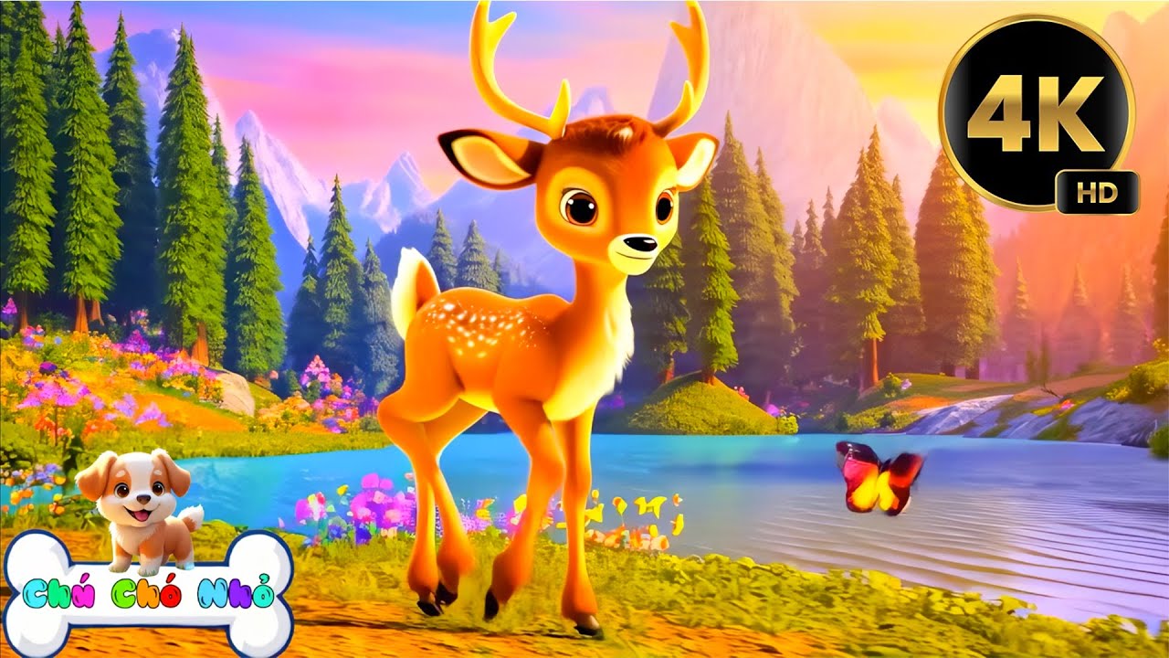 Con Nai Vàng Ngơ Ngác | Nhạc Thiếu Nhi Vui Nhộn Hay Nhất 2025 - YouTube