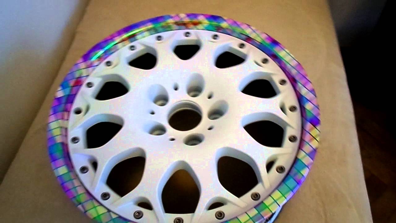 Wheel wrap vinyl 3M BBS RS 804 cameleon - YouTube