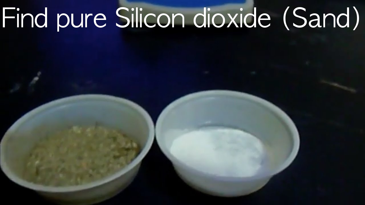 Find Pure Silicon Oxide - YouTube