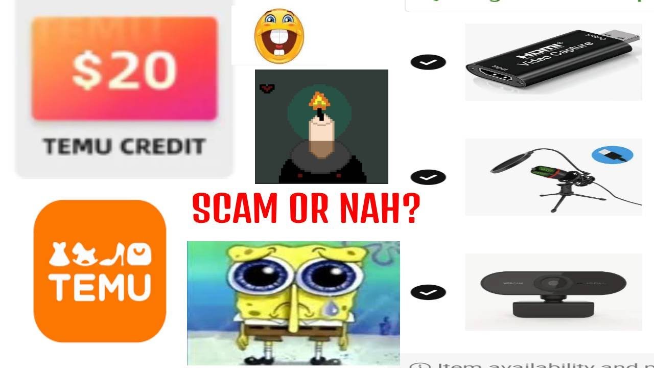 Buying a cheap ahh streaming setup from TEMU (Is it a scam? + FACE ...