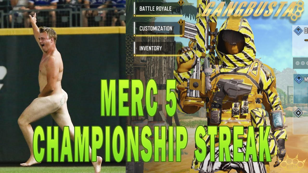 CALL OF DUTY MOBILE - MERC 5 CHAMPIONSHIP STREAK - YouTube