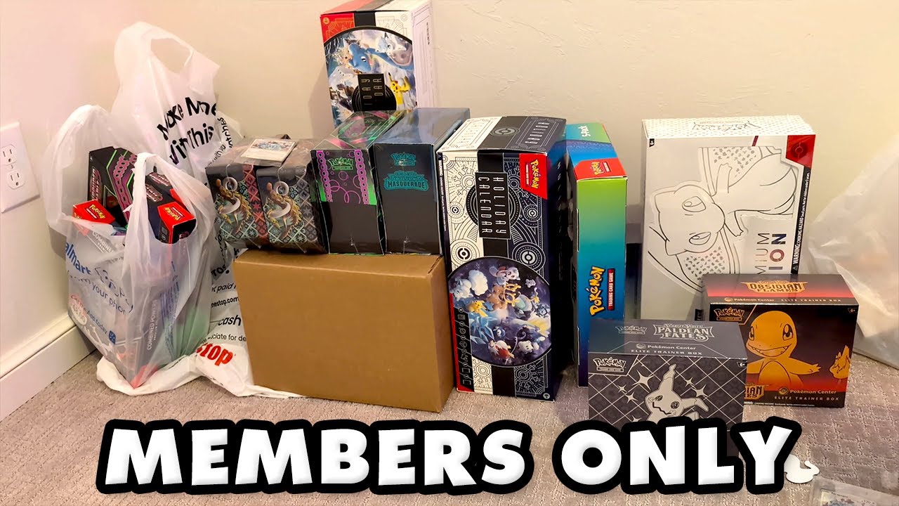 Pokemon Cards Sneak Peek! (Members Only) - YouTube