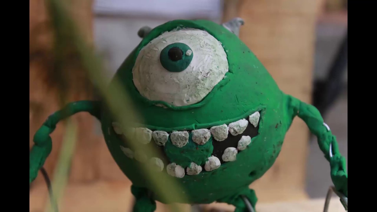 Stop Motion (Mike wazowski - YouTube