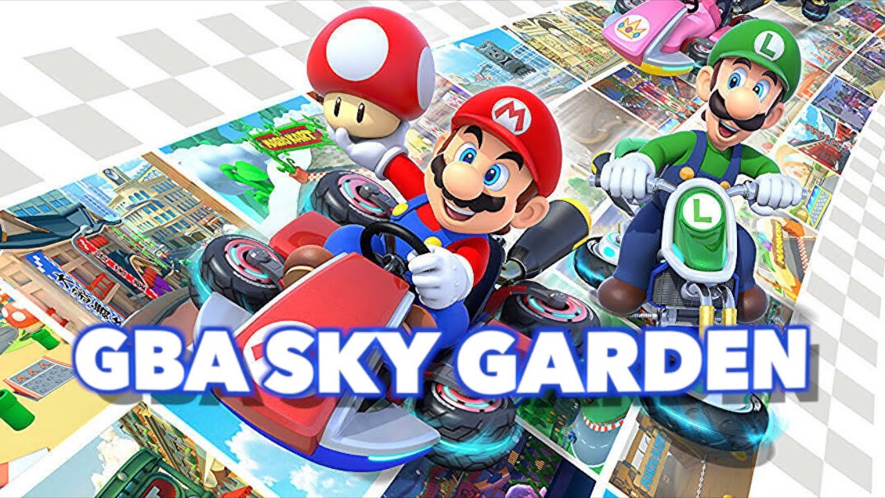 GBA Sky Garden - Mario Kart 8 Deluxe Booster Course Pass - YouTube