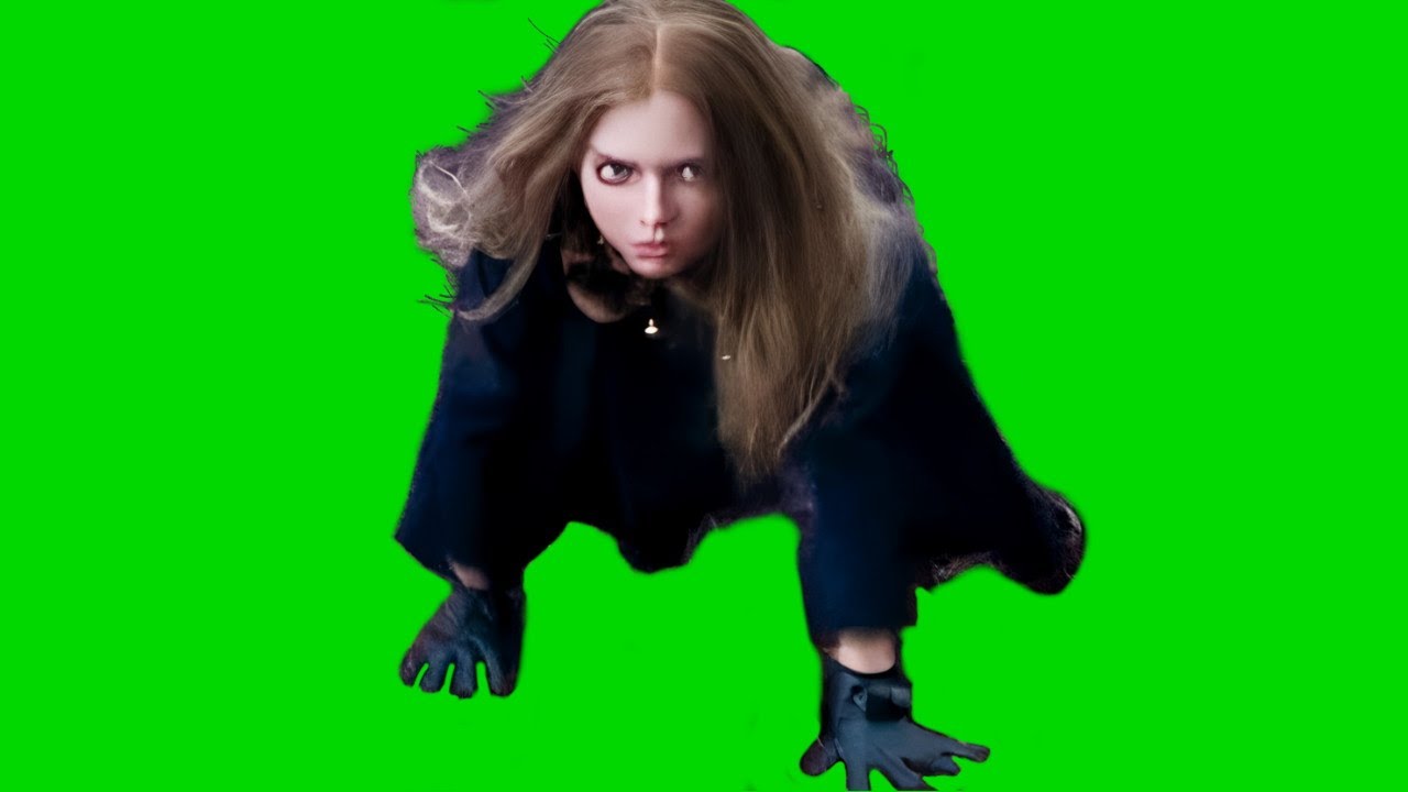 You should probably run || M3GAN || Green Screen - YouTube