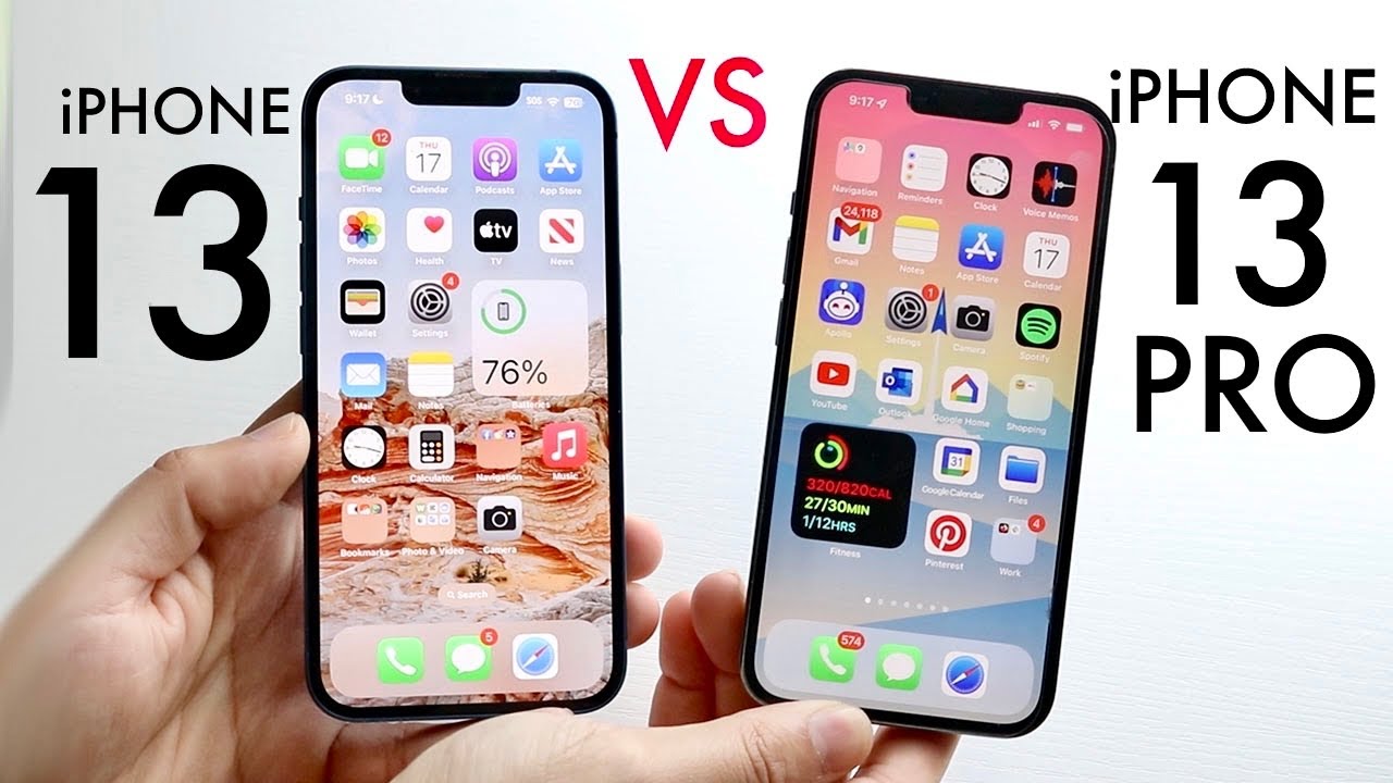 iPhone 13 Vs iPhone 13 Pro In 2022! (Comparison) (Review) - YouTube