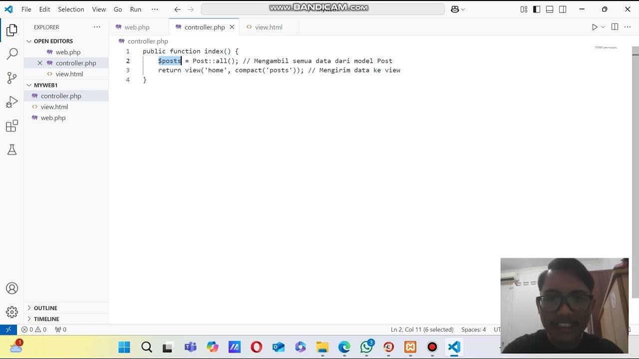 TUGAS PEMROGRAMAN WEB - YouTube