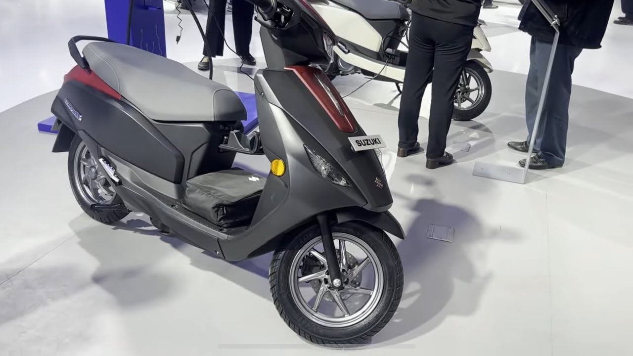 2025 Suzuki eAccess Electric Scooter Launched!! - YouTube