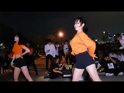 [4K] 180505 #여의나루2번출구한강에일린버스킹 #댄스팀에일린 #에일린 #I LUV IT [직캠/FANCAM]