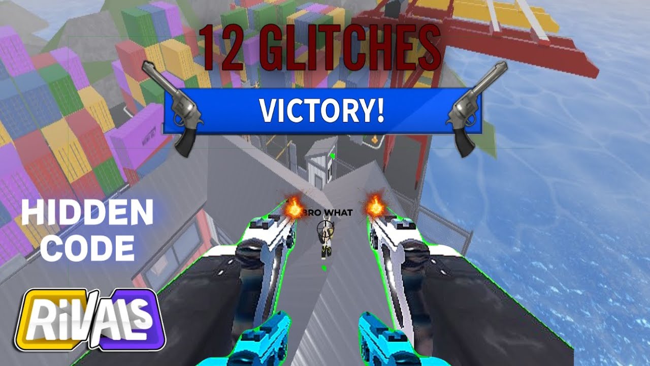 Testing 12 Glitch In Roblox Rivals - YouTube