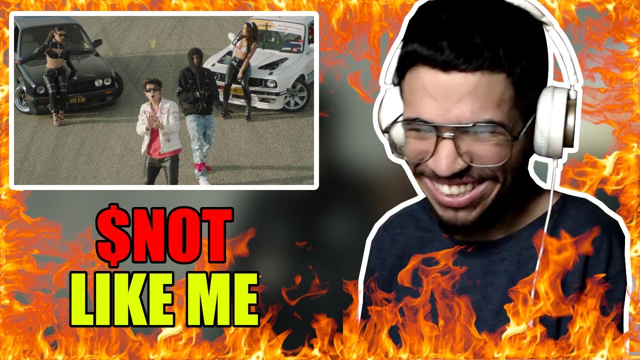 $NOT - LIKE ME FT. IANN DIOR (OFFICIAL MUSIC VIDEO) (Reaction) - YouTube