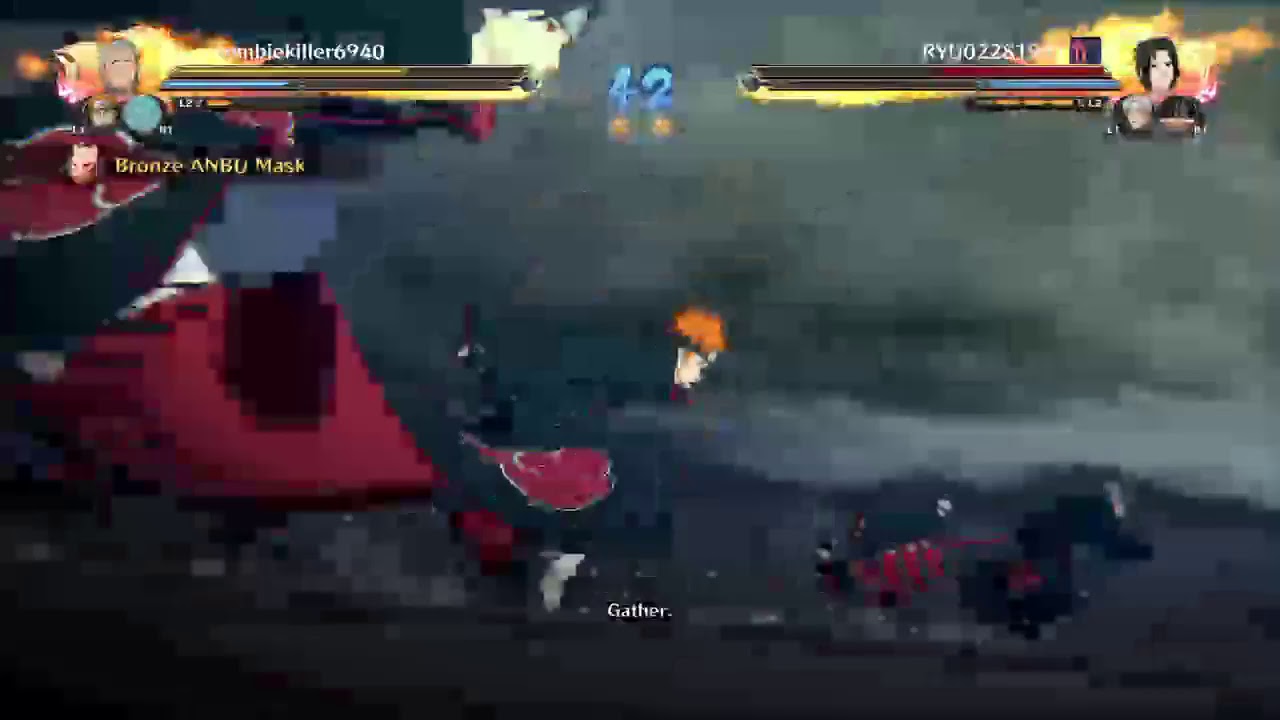 Naruto shippuden training with zombie vs alistair - YouTube