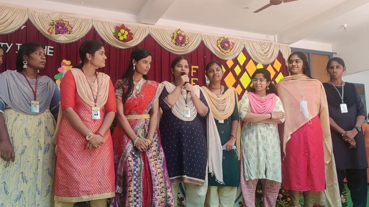 BON SECOURS COLLEGE FOR WOMEN/ THANJAVUR/STUDENTS UNION - YouTube