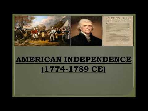 American Independence, Democratic and Nationalist Revolutions-17th ...