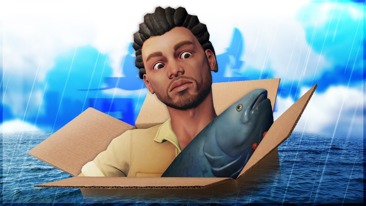 Living On A Raft For 24 HOURS! (Raft Survival Funny Moments) - YouTube