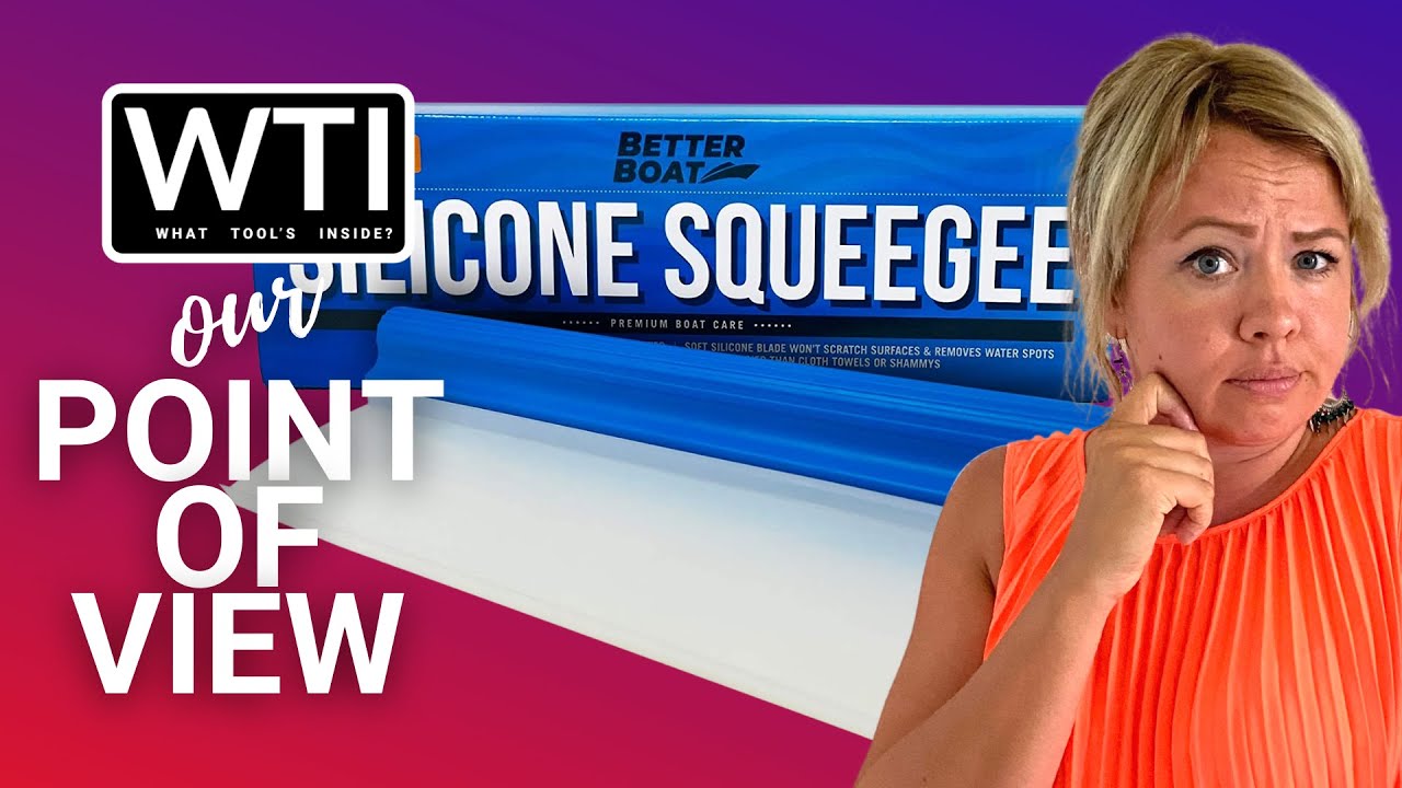Our Point of View on Better Boat Window Silicone Squeegees From Amazon ...