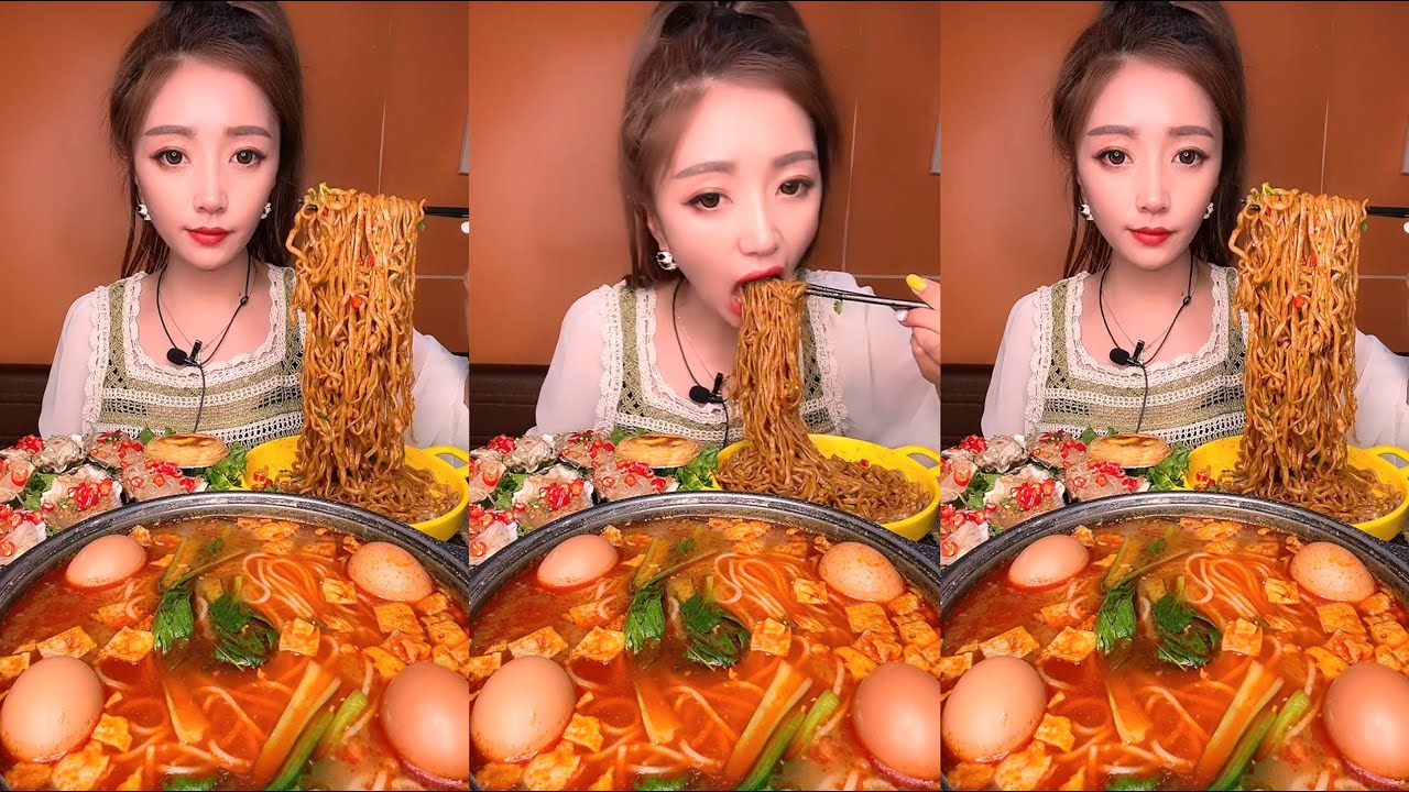 ASMR Food Eating Show. Food Challenge #7 - YouTube