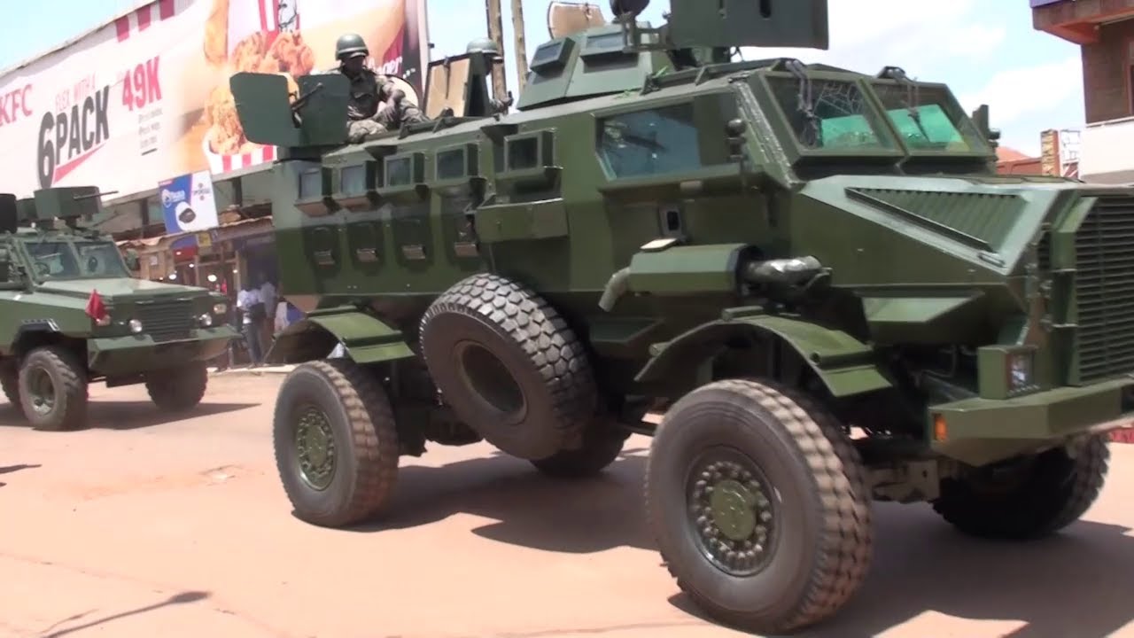 E Mamba za UPDF ne Military zisazeeko ekitebe Kya NUP bangi bakwate. # ...