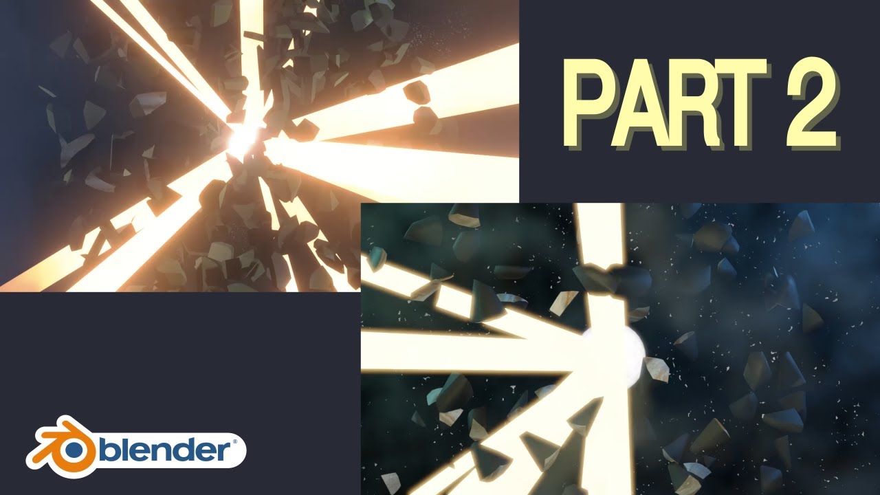 [Tut] Planet Explosion in blender Part 2 - animation nodes & eevee ...