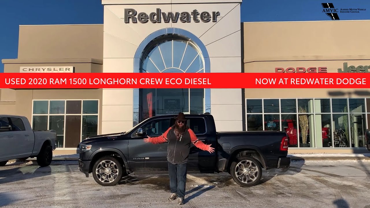 Used 2020 Ram 1500 Longhorn Crew Eco Diesel - Loaded Ram | Stock ...