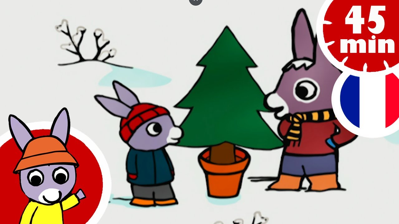 🎄Trotro aide papa avec le sapin de Noël ! 🎄 - YouTube