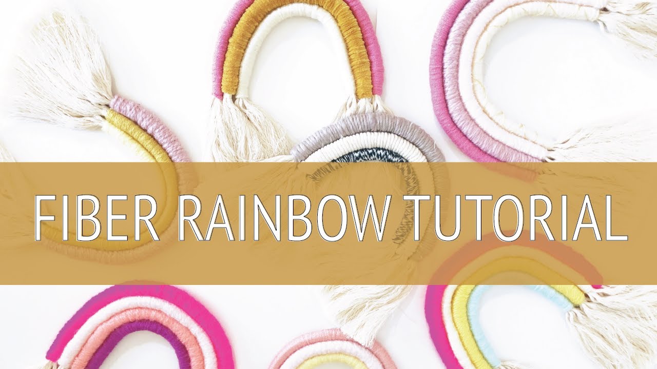 Fiber Rainbow DIY - YouTube