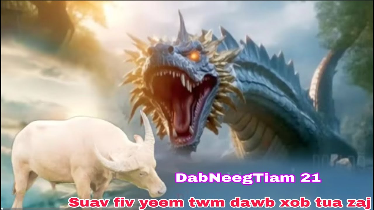 fiv yeem twm dawb xob tua zaj txaus ntshai heev - YouTube