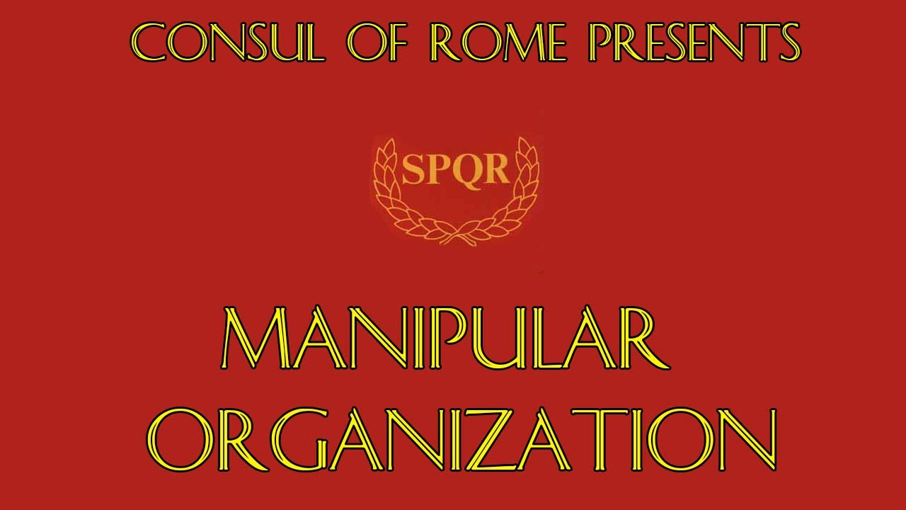Roman Manipular Organization - YouTube