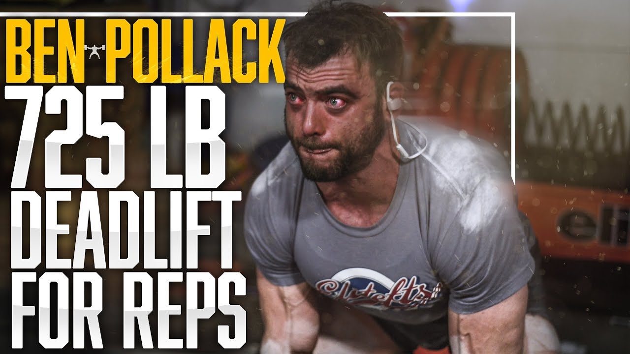 Ben Pollack Deadlifts 725lbs For Reps | elitefts.com - YouTube