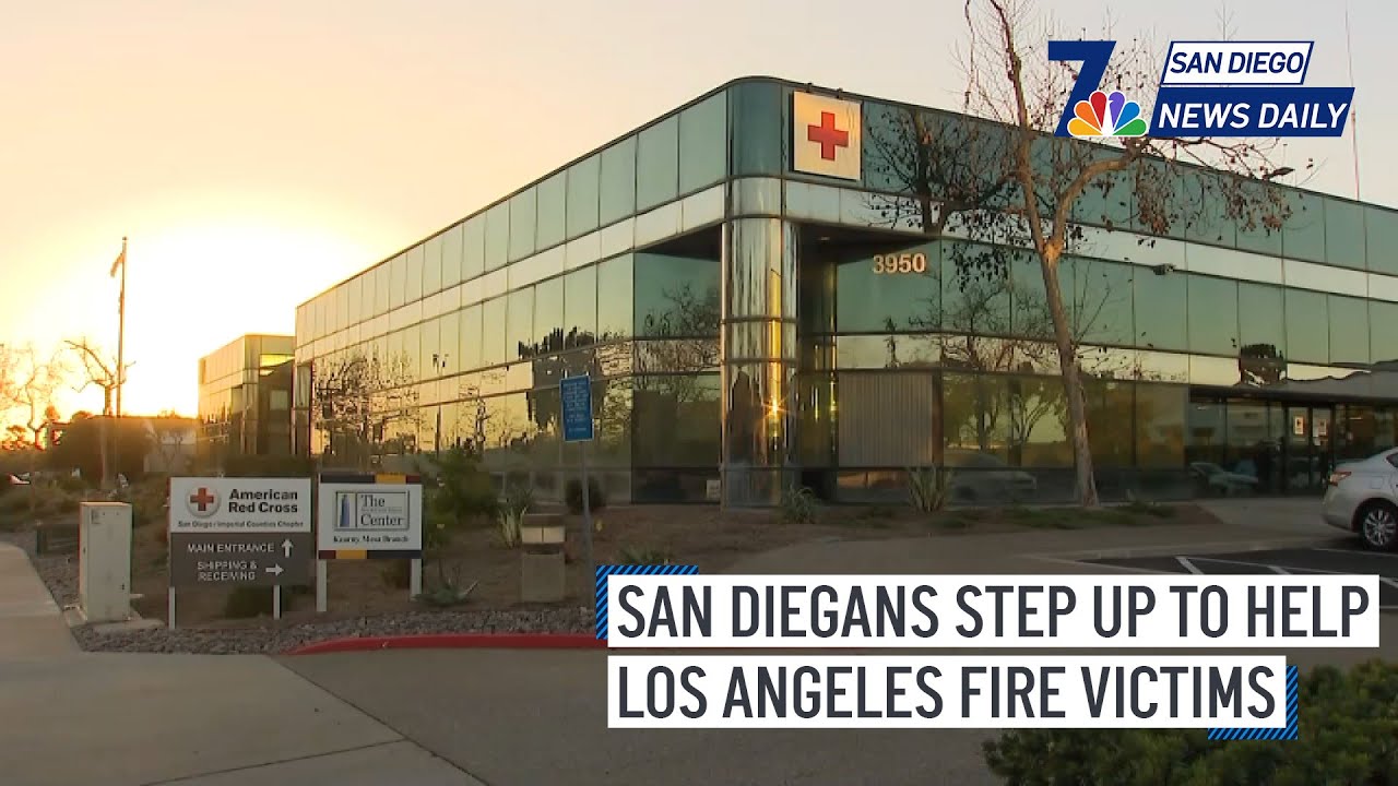 Thurs. Jan. 9 | San Diegans step up to help Los Angeles fire victims ...