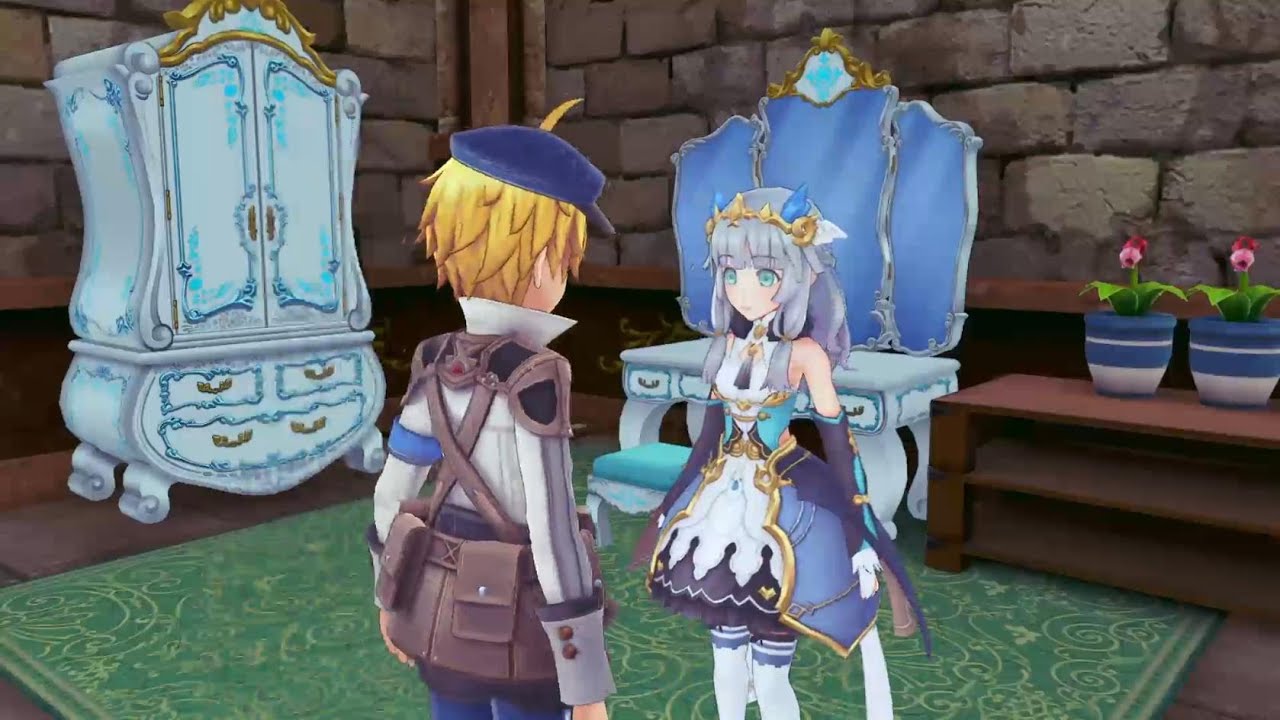 Rune Factory 5 Unnamed Event - Rigbarth's master swordsman (Beatrice ...